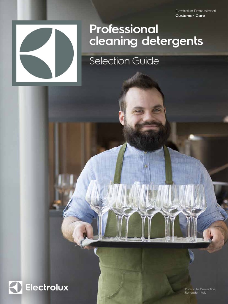 Professional Cleaning Detergents: Selection Guide | PDF | Dishwasher ...