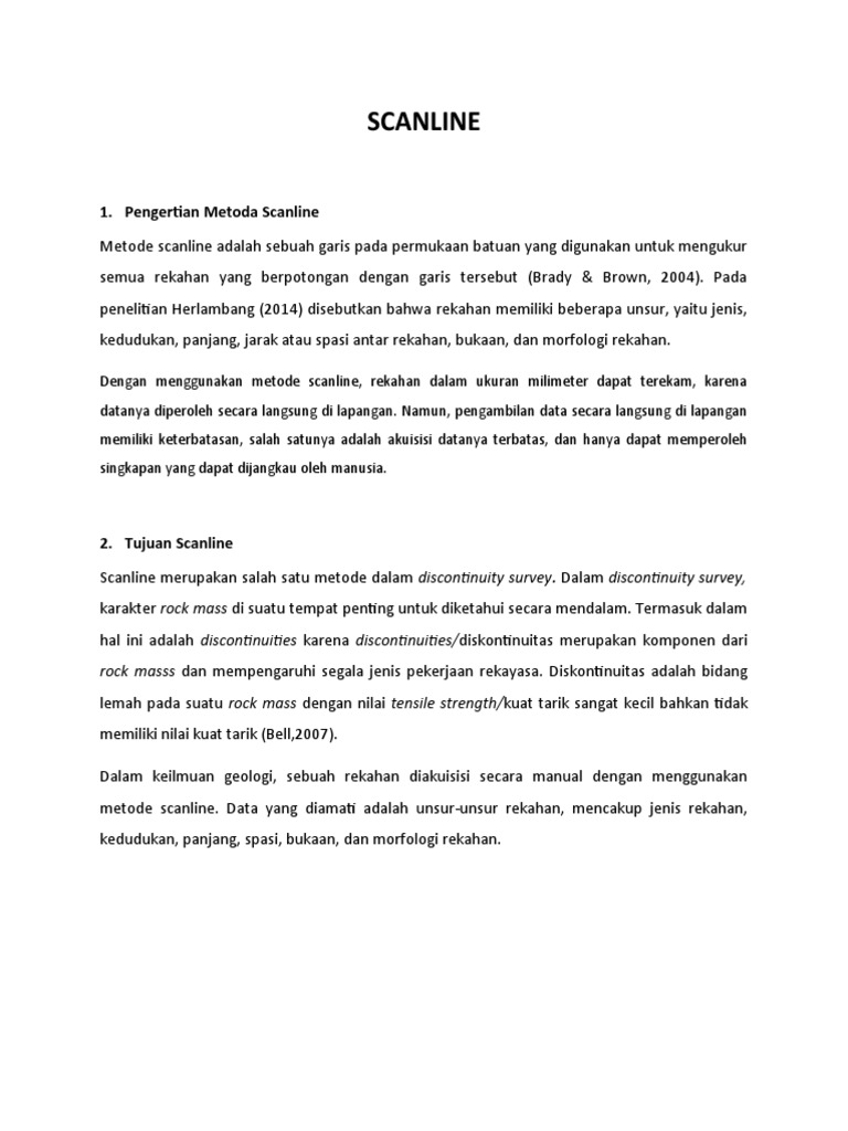 SCANLINE Rev | PDF | Sains & Matematika | Teknologi & Rekayasa