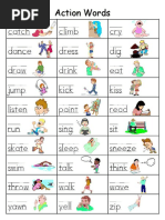 Action Verbs - Dictionary | PDF