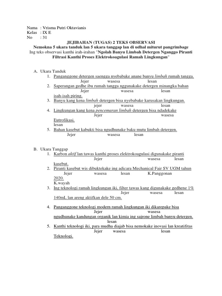 Ukara Tanggap | PDF | Sains & Matematika