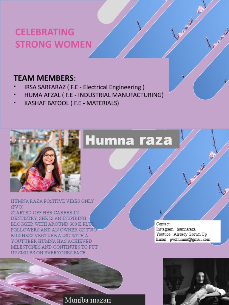 Celebrating Powerful Women | PDF