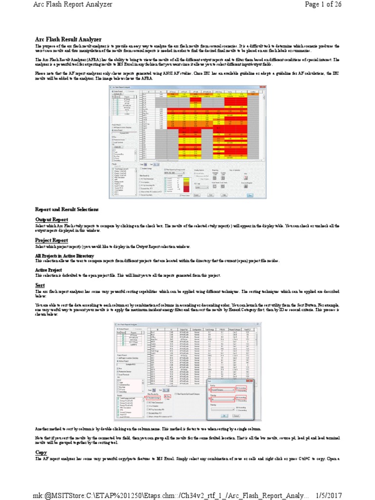 Arc Flash | Download Free PDF | Microsoft Excel | Electricity