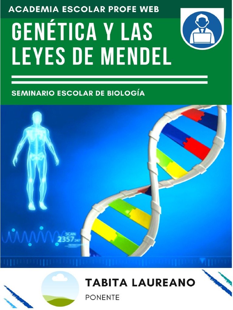 Genetica y Leyes de Mendel Formato Editable | PDF | Dominancia ...
