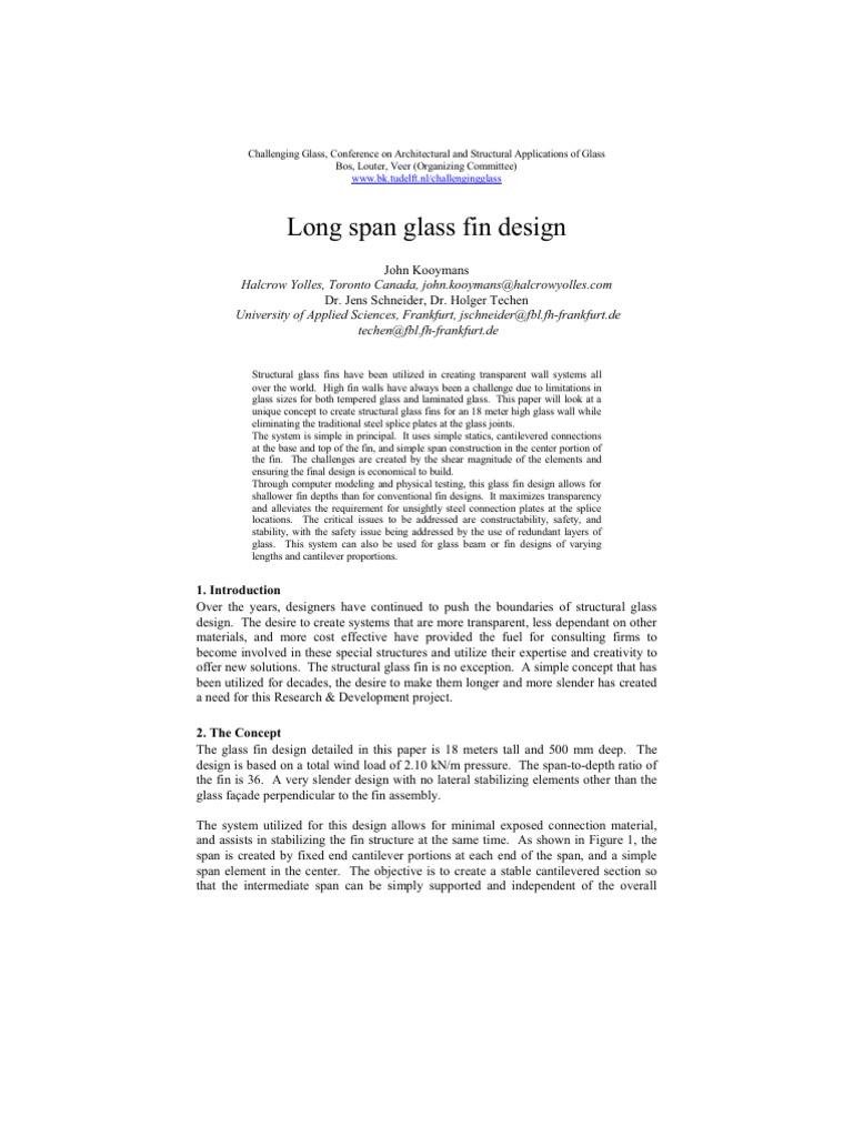 Fin Design | PDF