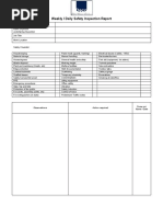 Safety Man Hour Report | PDF