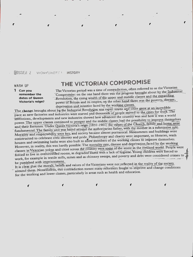 The Victorian Compromise | PDF