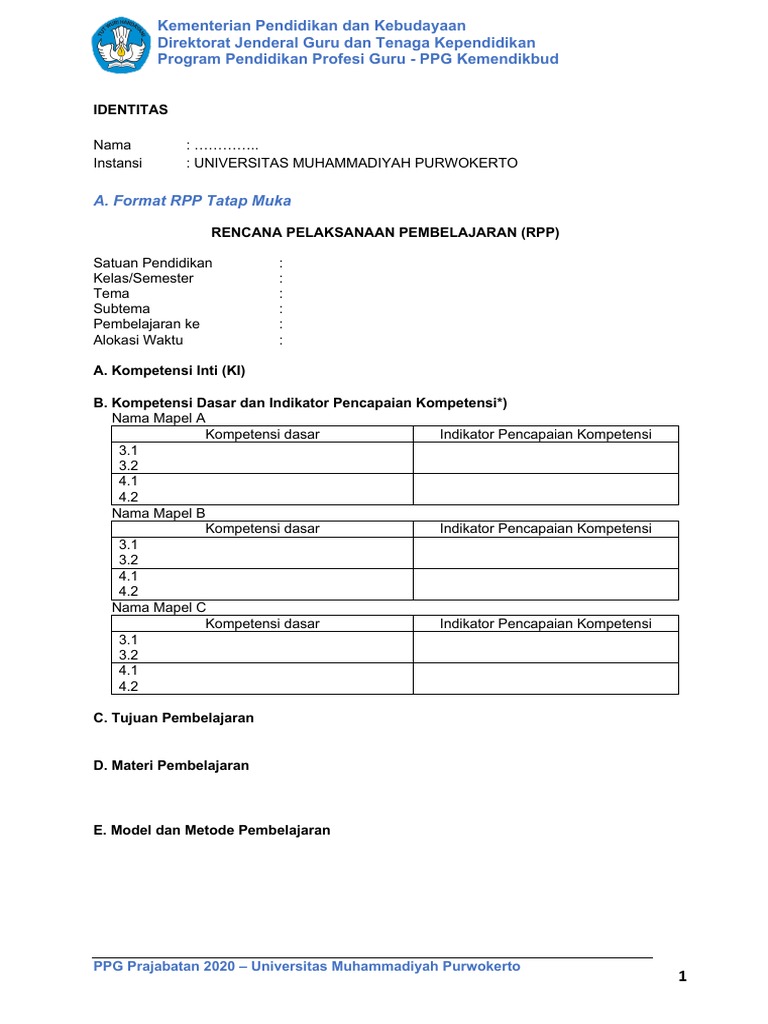 3.7. LK RPP, Media Dan LKPD | PDF