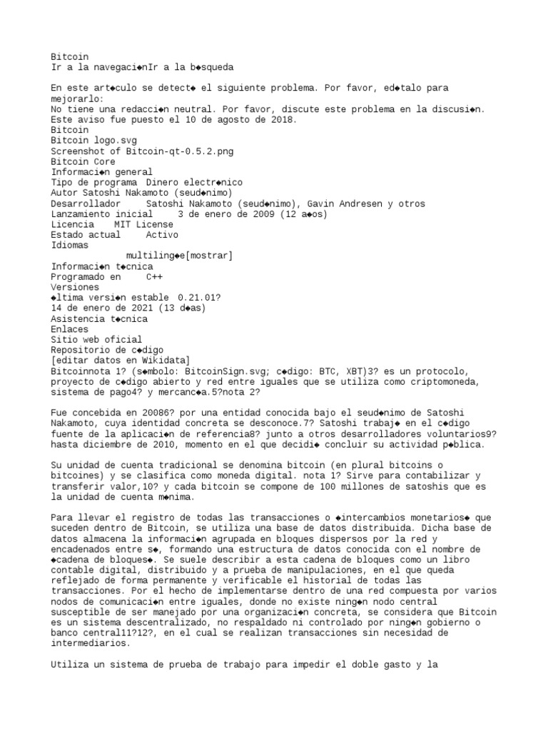 BTC | PDF | Bitcoin | Comercio electrónico