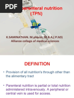 ASPEN TPN Dosing Guidelines Summary | PDF | Nutrients | Clinical Medicine