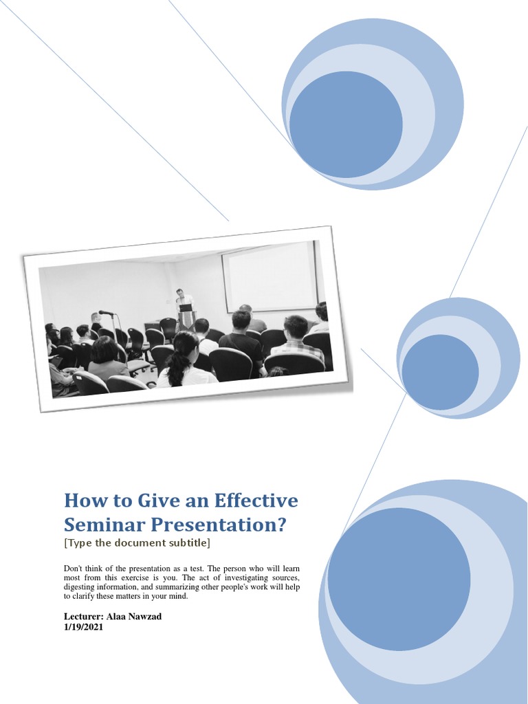 How To Make An Effective Presentation | PDF | Memory | Attention