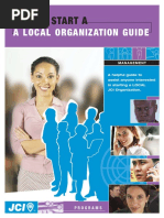 JCI 2023-2027 Strategic Plan Overview | PDF | Brand | Leadership