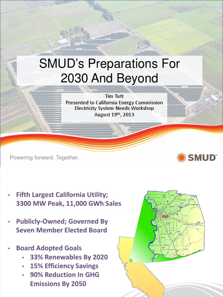 03 SMUD 2030 Presentation | PDF | Electrical Grid | Photovoltaics