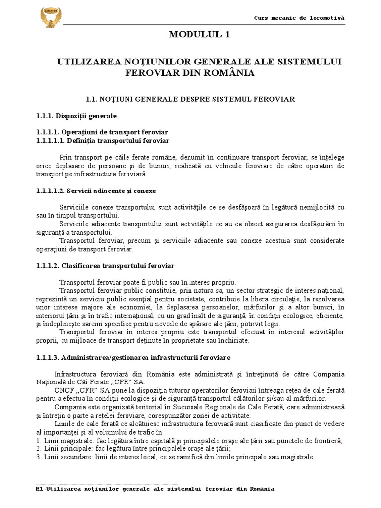Modulul 1 | PDF