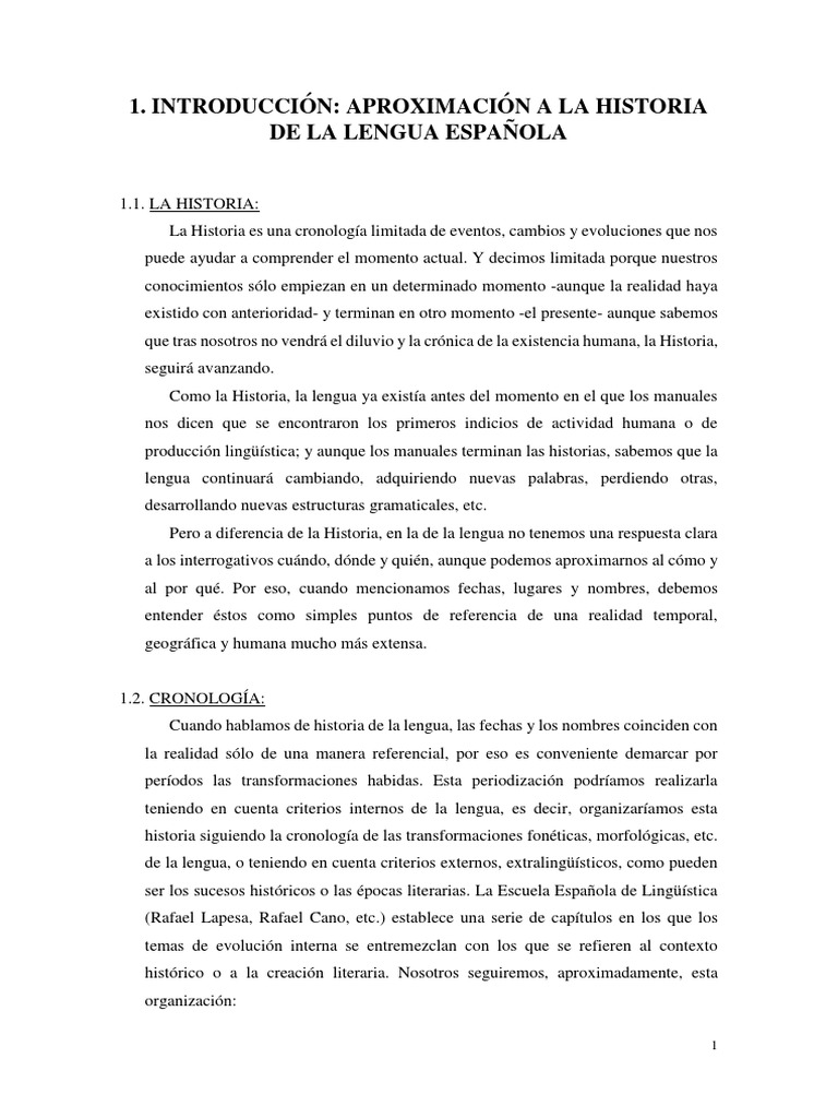 Aproximación A La Historia de La Lengua Española | PDF | España | latín