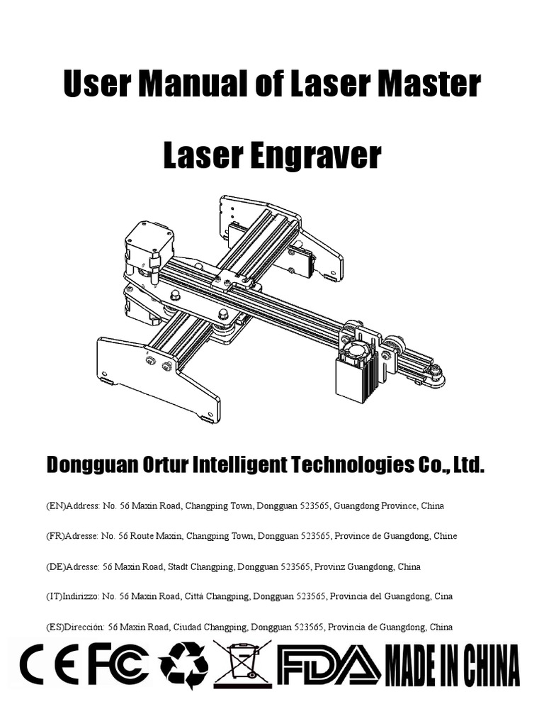 Laser Master - User Manual | PDF | Icon (Computing) | Device Driver