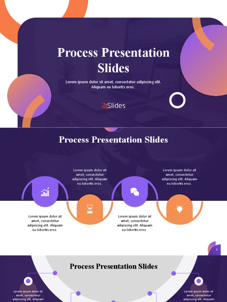 Template Powerpoint Process Slides-Creative | PDF