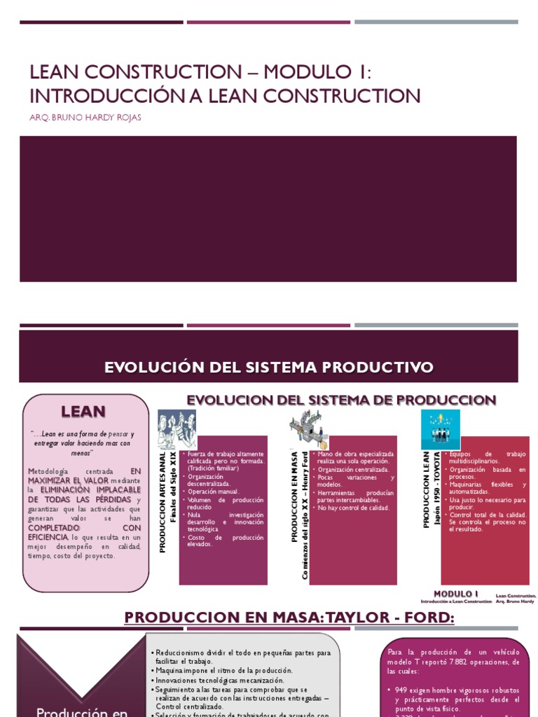 Introducción a Lean Construction | PDF | Lean Manufacturing | Gestión ...