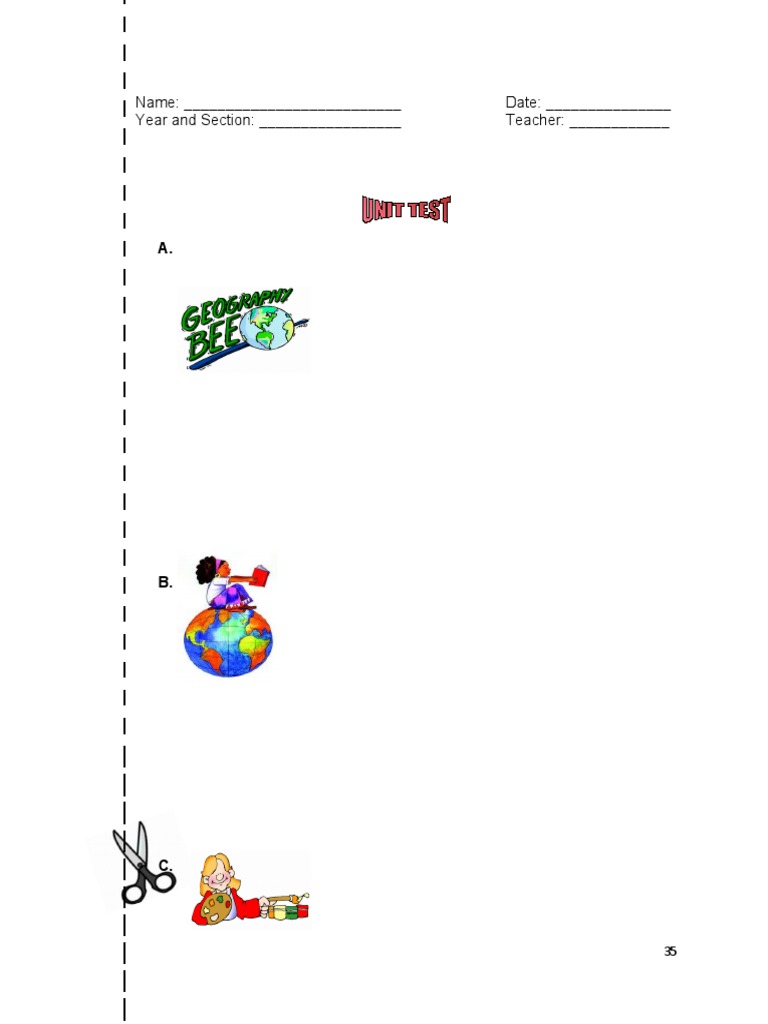 Geography Chapter 2 Unit Test | PDF