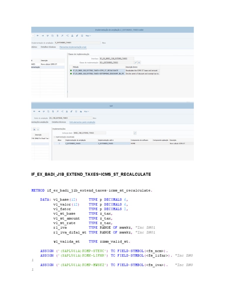 ICMS ST Logic Example | PDF | Computer Programming | Computing