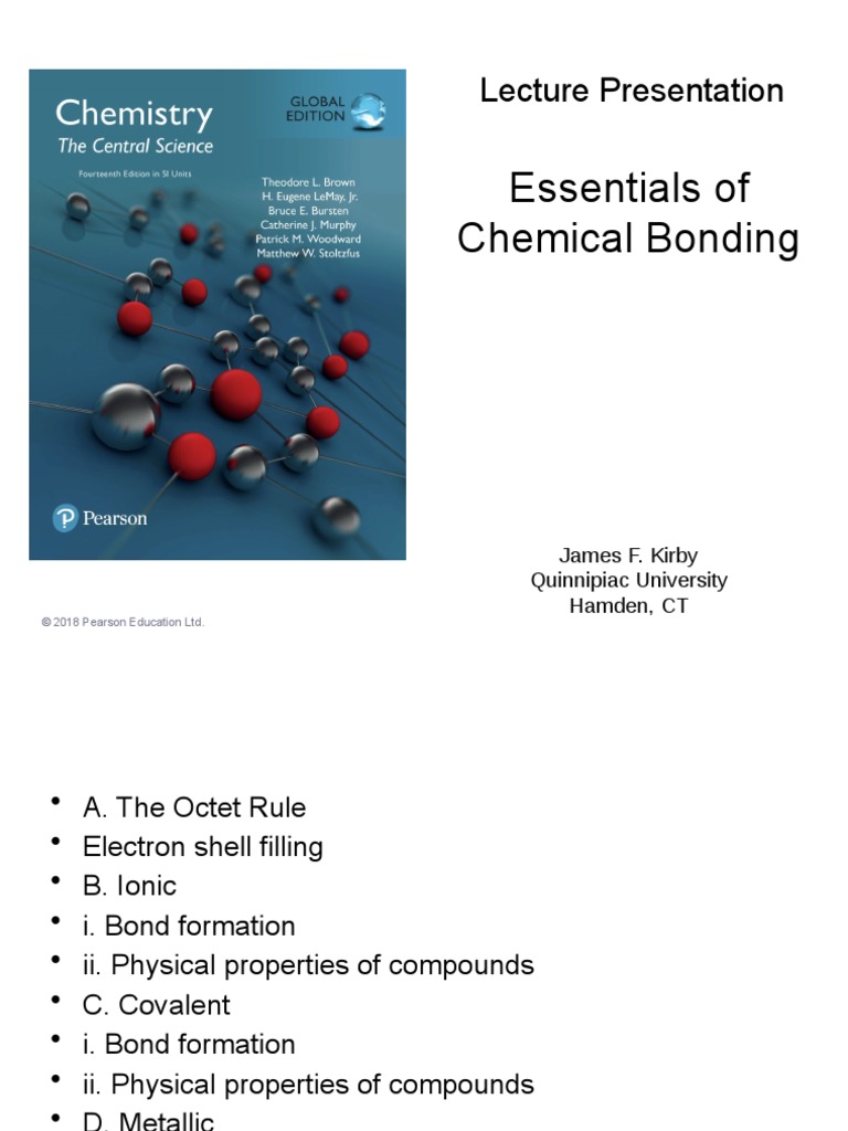 Essentials of Chemical Bonding: Lecture Presentation | PDF | Ionic ...