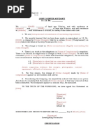 UCPR Form 40 Version 5 | PDF | Affidavit | Identity Document