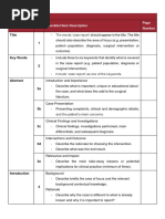 The Strocss Statement Checklist | PDF | Cohort Study | Surgery