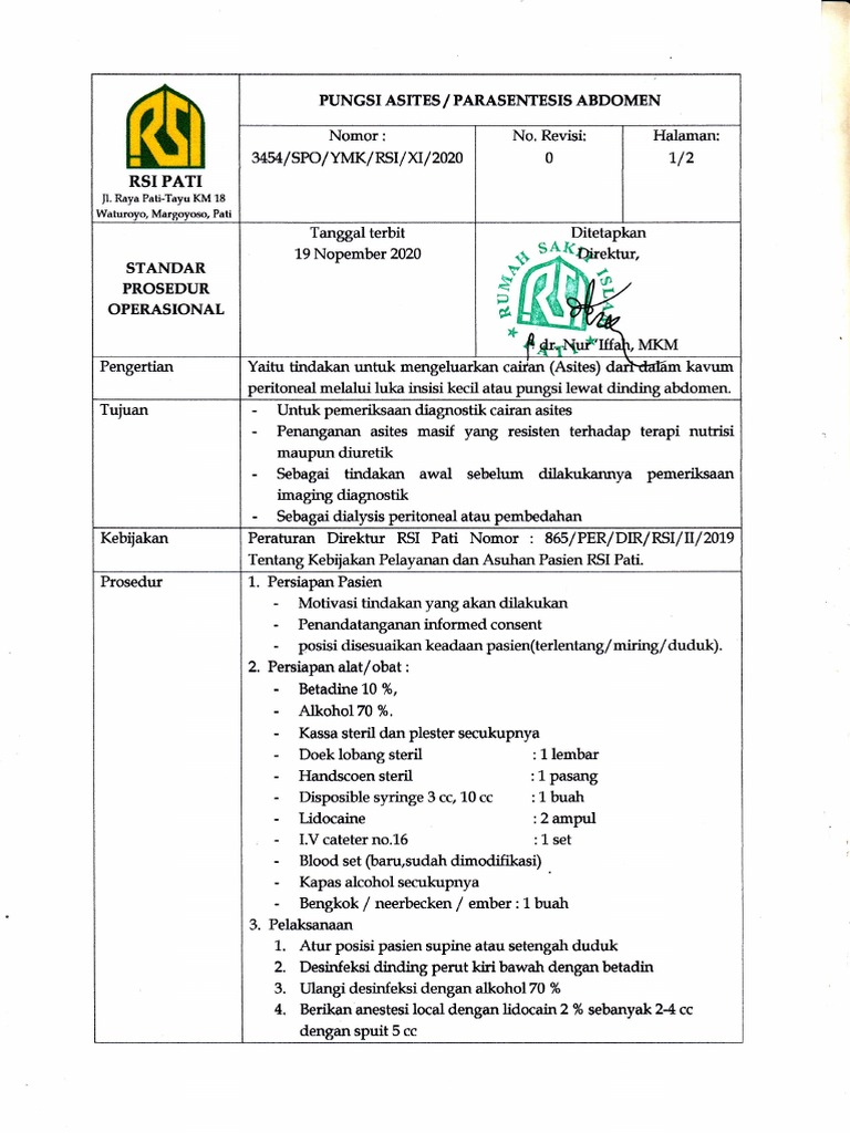 20-3454 SPO Pungsi Asites | PDF