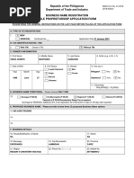 Sample DTI Business Registration Certificate | PDF