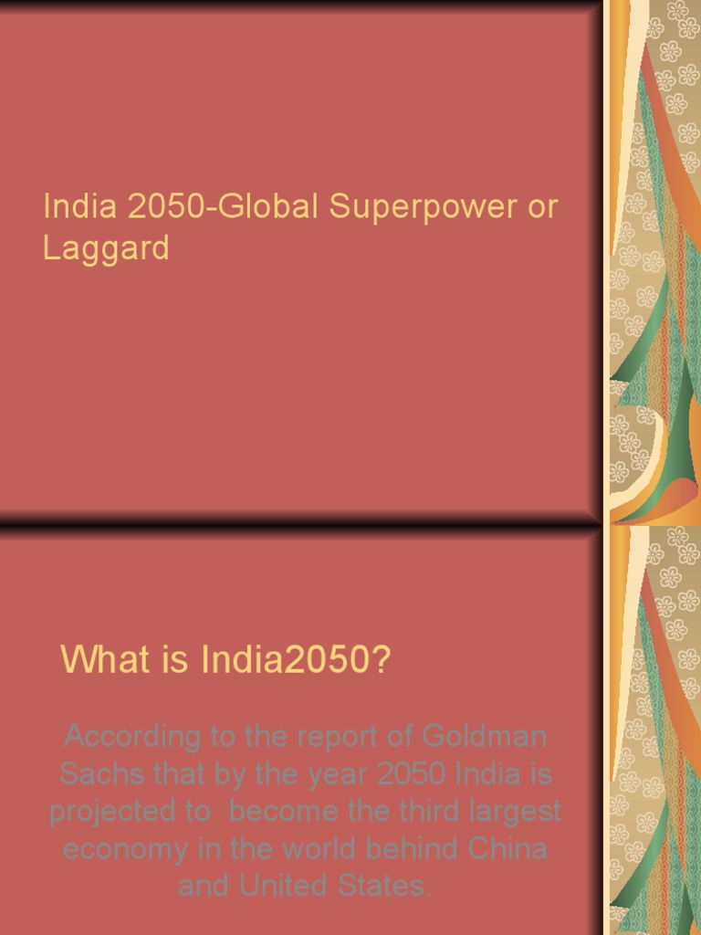 India 2050: Superpower or Laggard? | PDF | Social Science