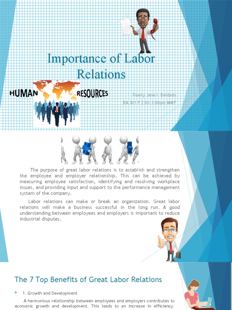 Importance of Labor Relation | PDF | Turnover (Employment) | Employment