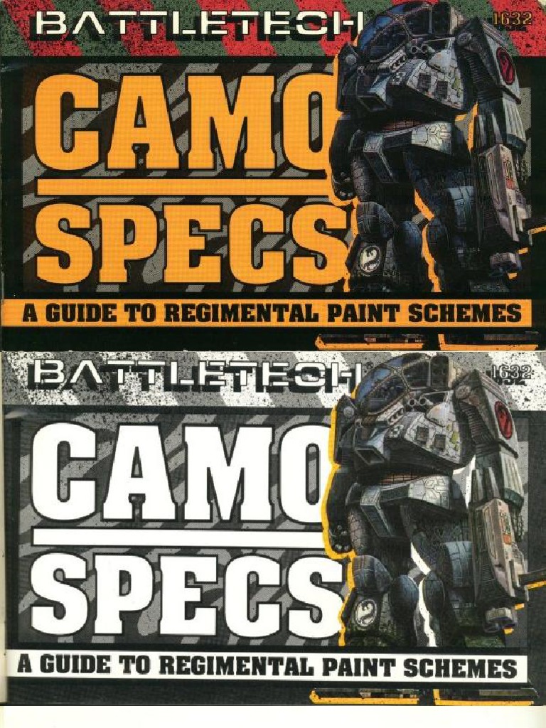 BattleTech 1632 - Camo Specs | PDF