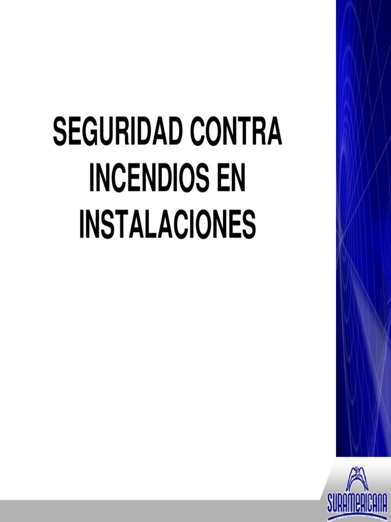 Seguridad Contra Incendios | PDF | Fuego fatuo | Energía y recursos