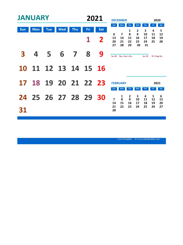 January: Sun Mon Tue Wed Thu Fri Sat | PDF | Festival | Observances