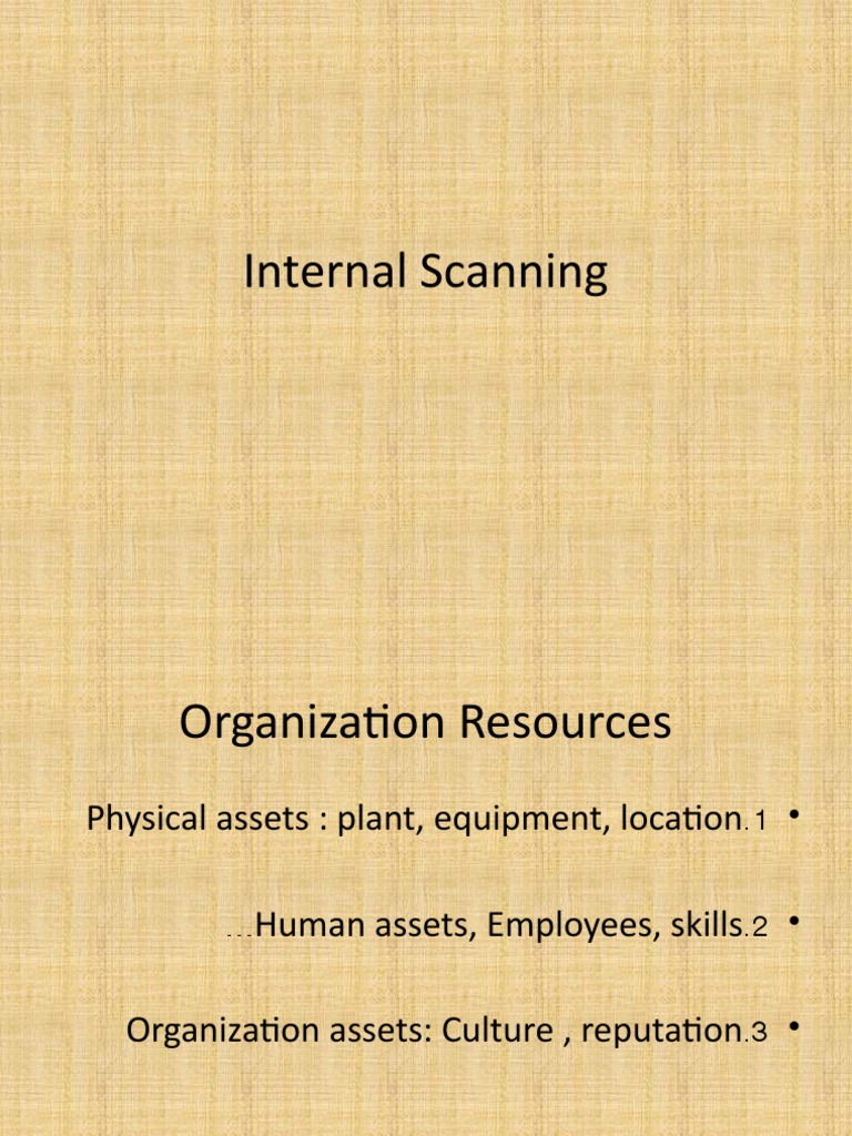 CH 5 Internal Scanning | PDF