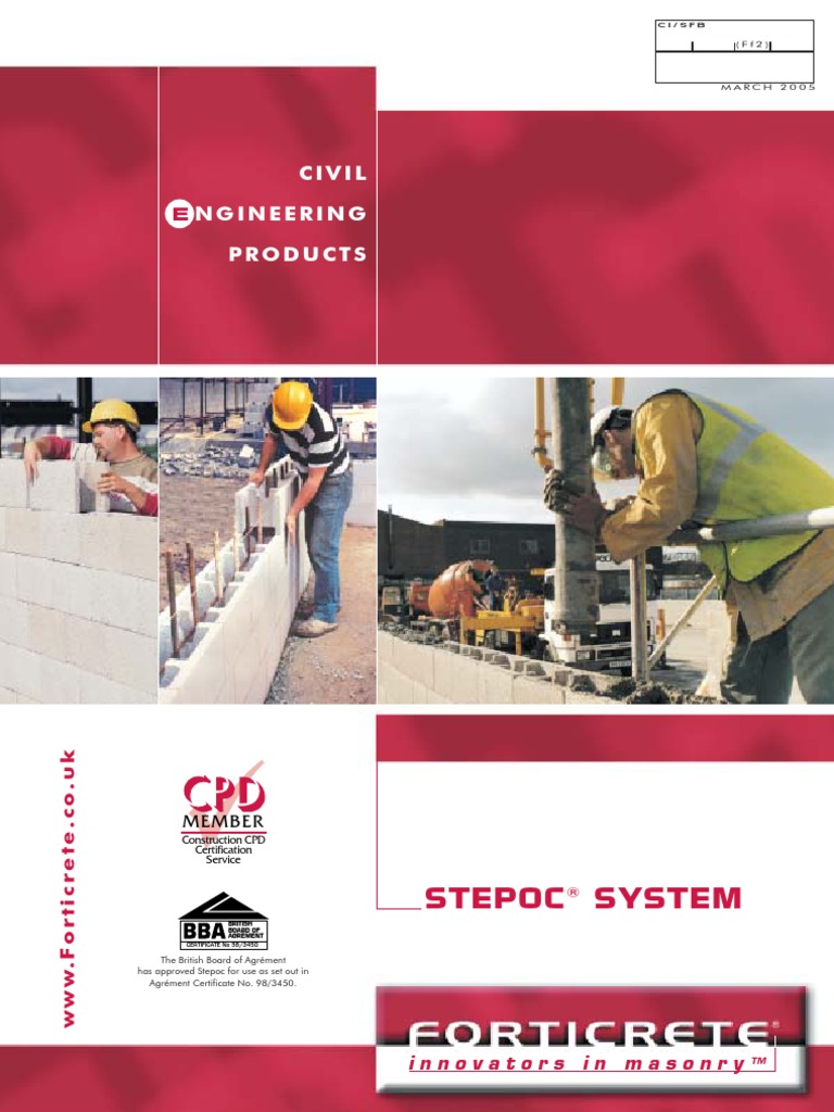 Stepoc | PDF | Masonry | Concrete