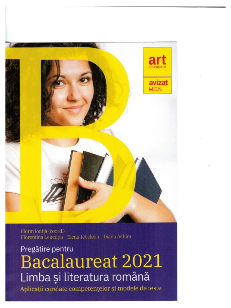 Culegere Bac Art 2021 | PDF