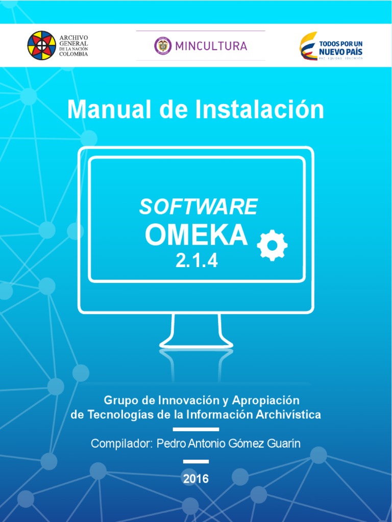 Instalación y configuración del software Omeka para gestión de colecciones digitales | PDF ...