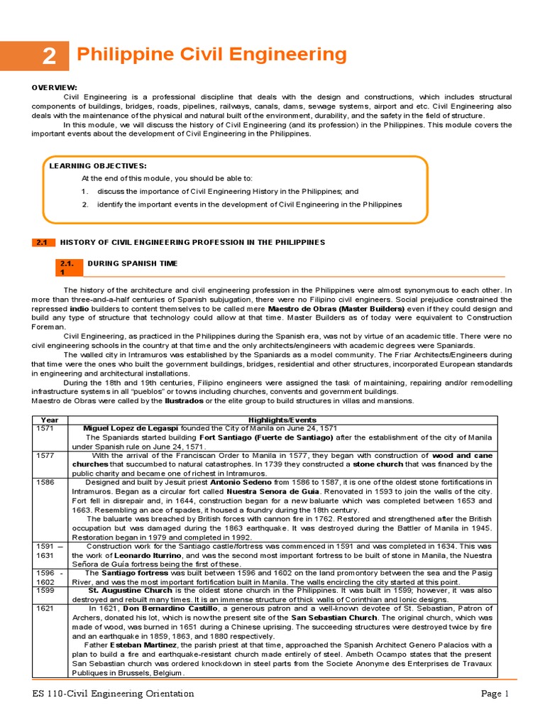 Philippine Civil Engineering | PDF | Road Transport