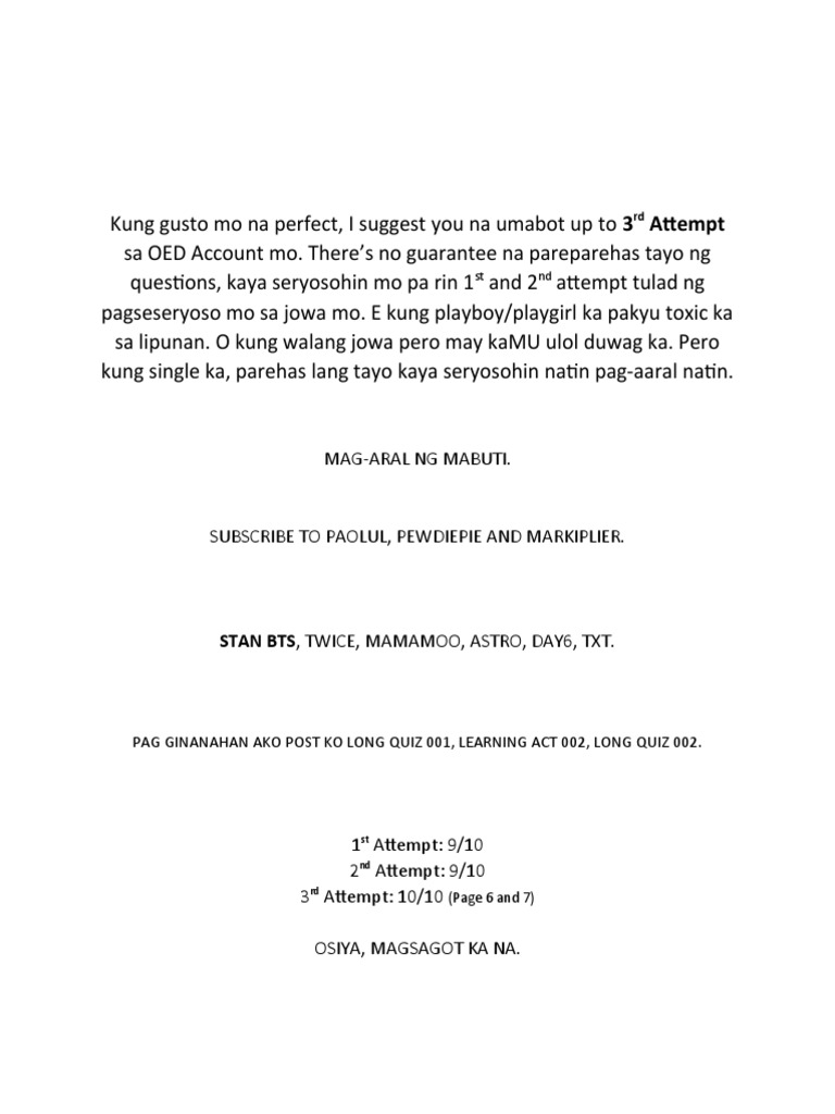 Grade 11 ICT - Learning Actvity 001 | PDF | Computer Law | Computer Science