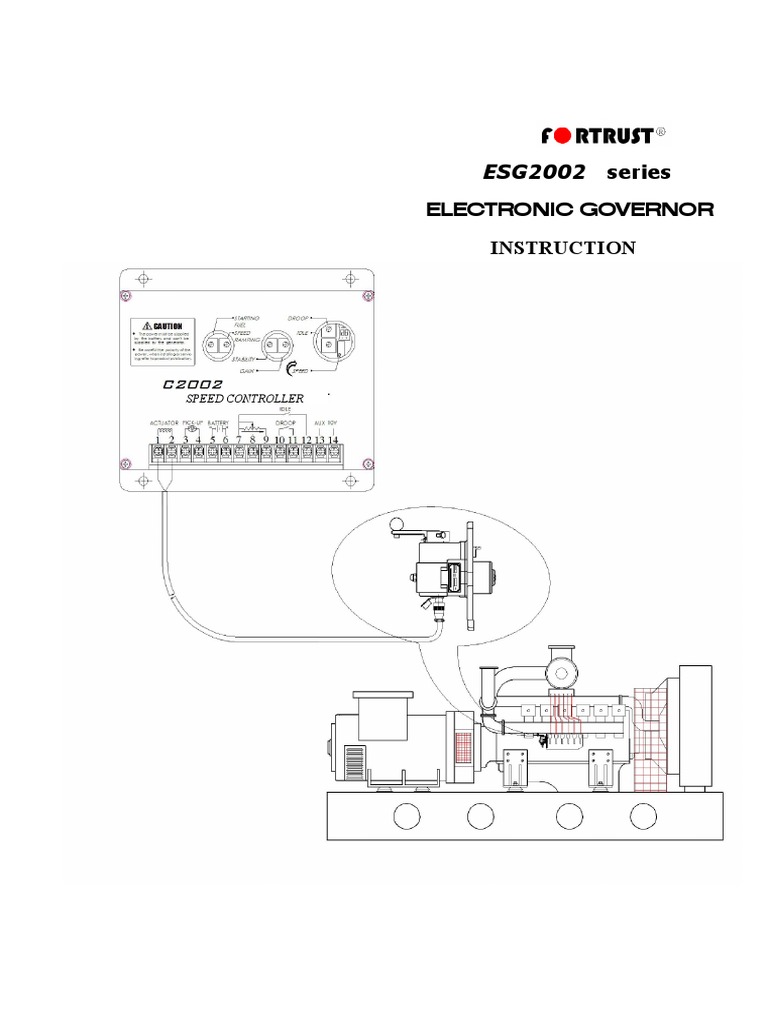 Instruction: Electronic Governor | PDF | Electromagnetic Interference | Switch