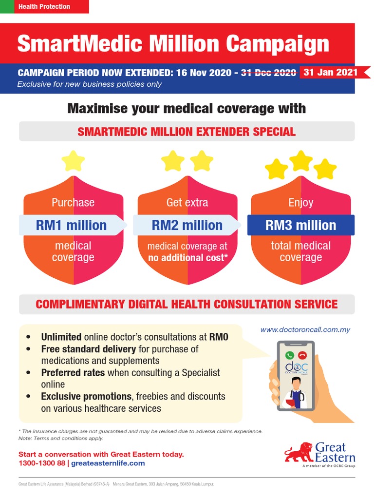 Smartmedic Million Campaign: Maximise Your Medical Coverage With | PDF ...