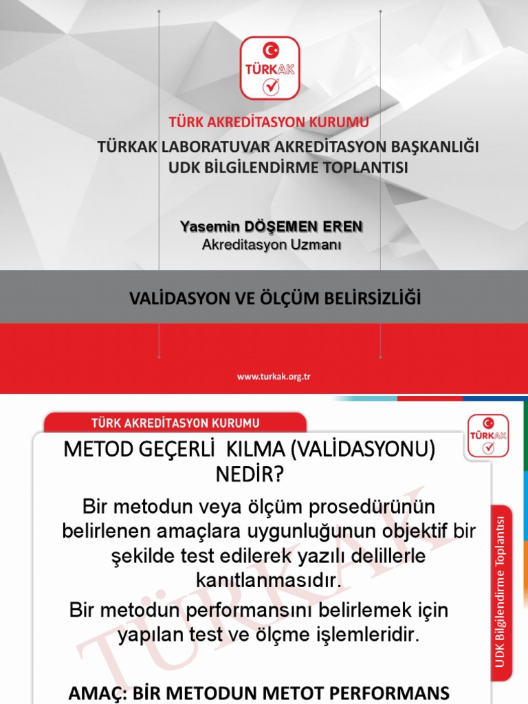 Validasyon Ob YDE | PDF