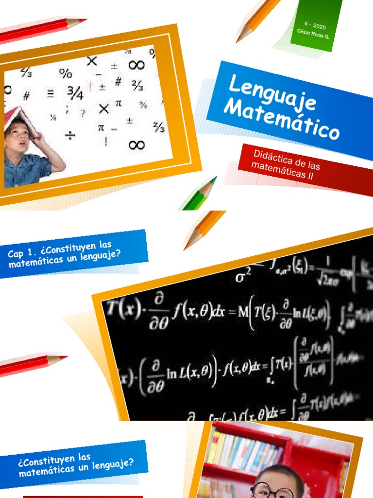 s7 - Lenguaje Matematico Cap1y2 | PDF | Los símbolos | Habla