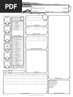 Fantasy AGE-Character Sheet Redesigned Byfrancita FILLABLE | PDF ...