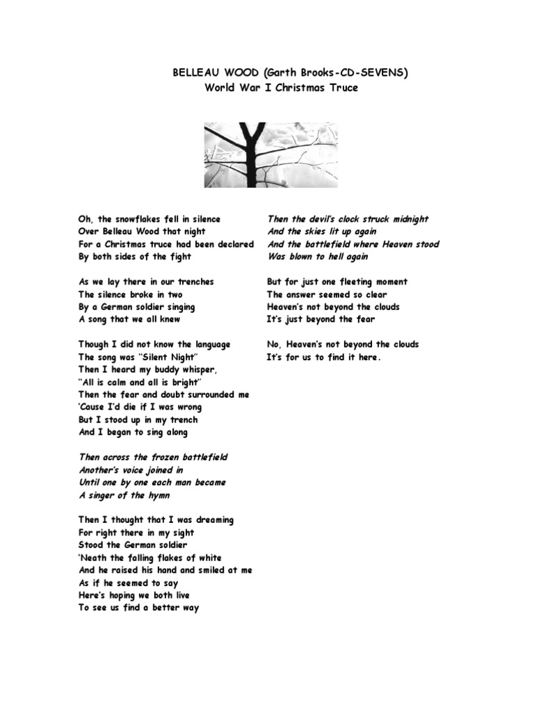 World War I Poem BELLEAU WOOD | PDF