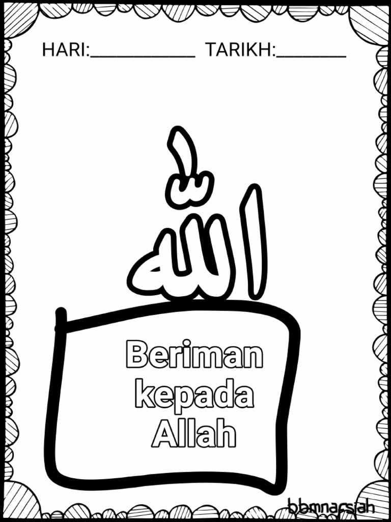 MODUL MEWARNA RUKUN IMAN BBMNAFSIAH