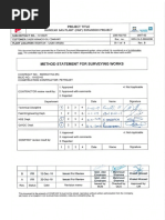 METHOD STATEMENT- SOIL INVESTIGATION | PDF