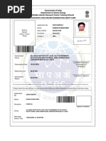 Admit Card Format | PDF | Identity Document | Government Information