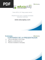 Tutorial Educaplay | PDF | Ventana (informática) | Educación de la primera infancia