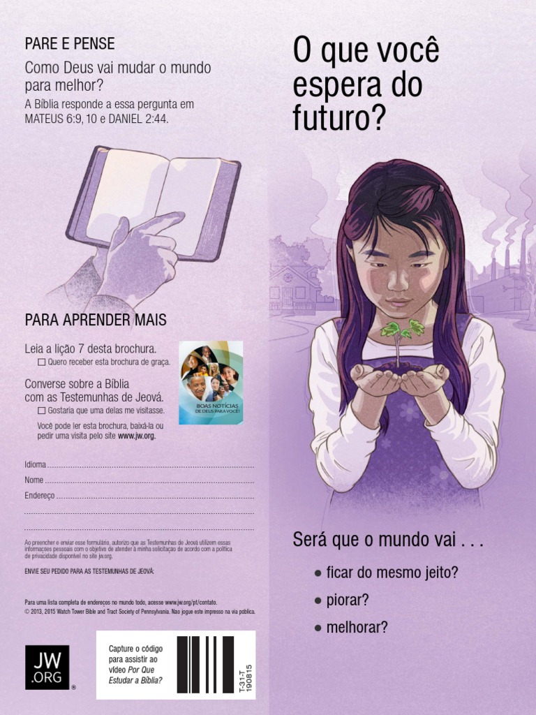 O Que Voce Espera Do Futuro | PDF | Bíblia | Religião e crença
